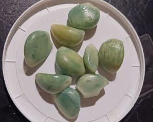 Homemade Medicinal Blue Garlic - The Lost Herbs